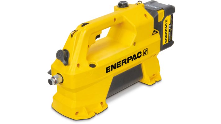 New Enerpac SC-Series battery pump with ‘Enerpac Connect’ app - Pumps & Valves Magazine
