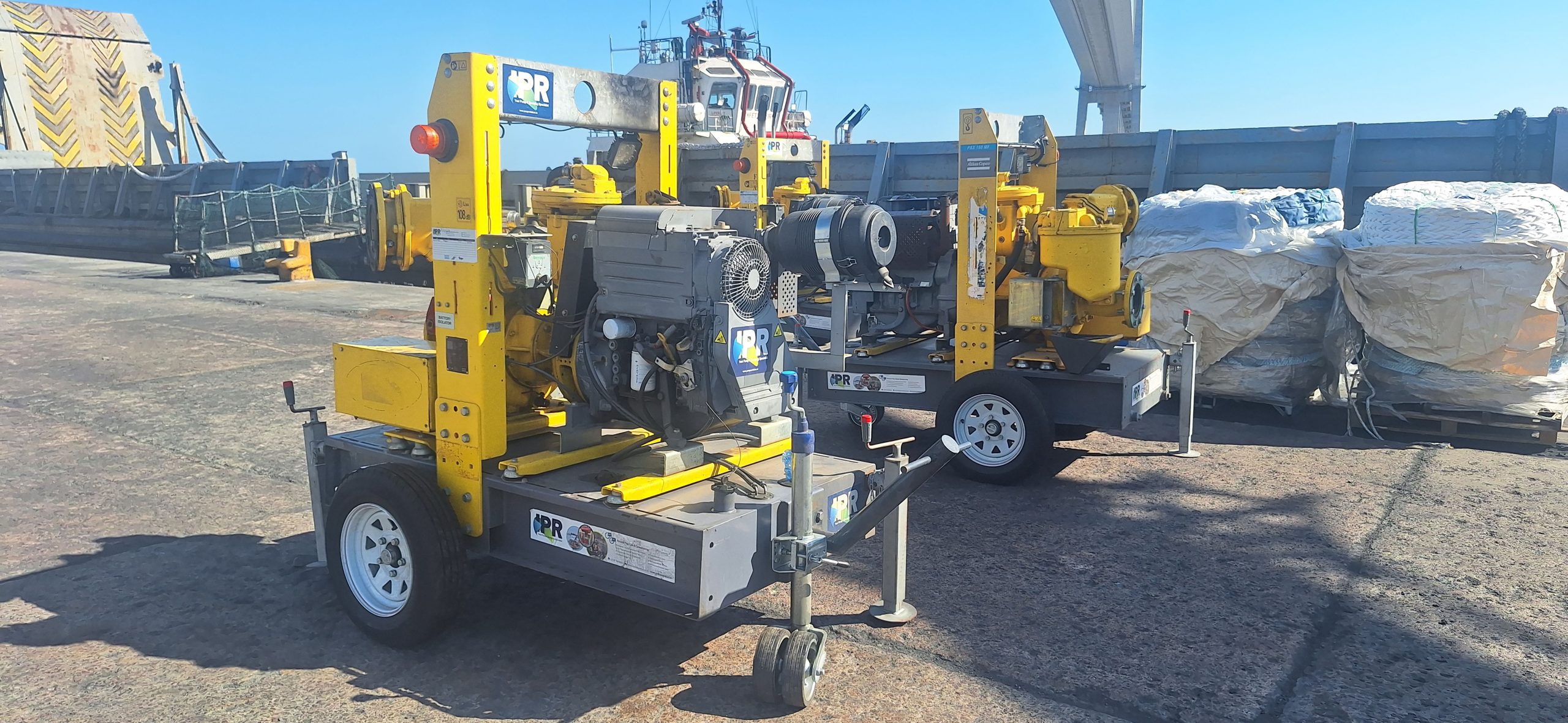 ATLAS COPCO DRY PRIME PUMPS FROM IPR FOR GAS PROJECT’S SEA-GOING VESSEL ...